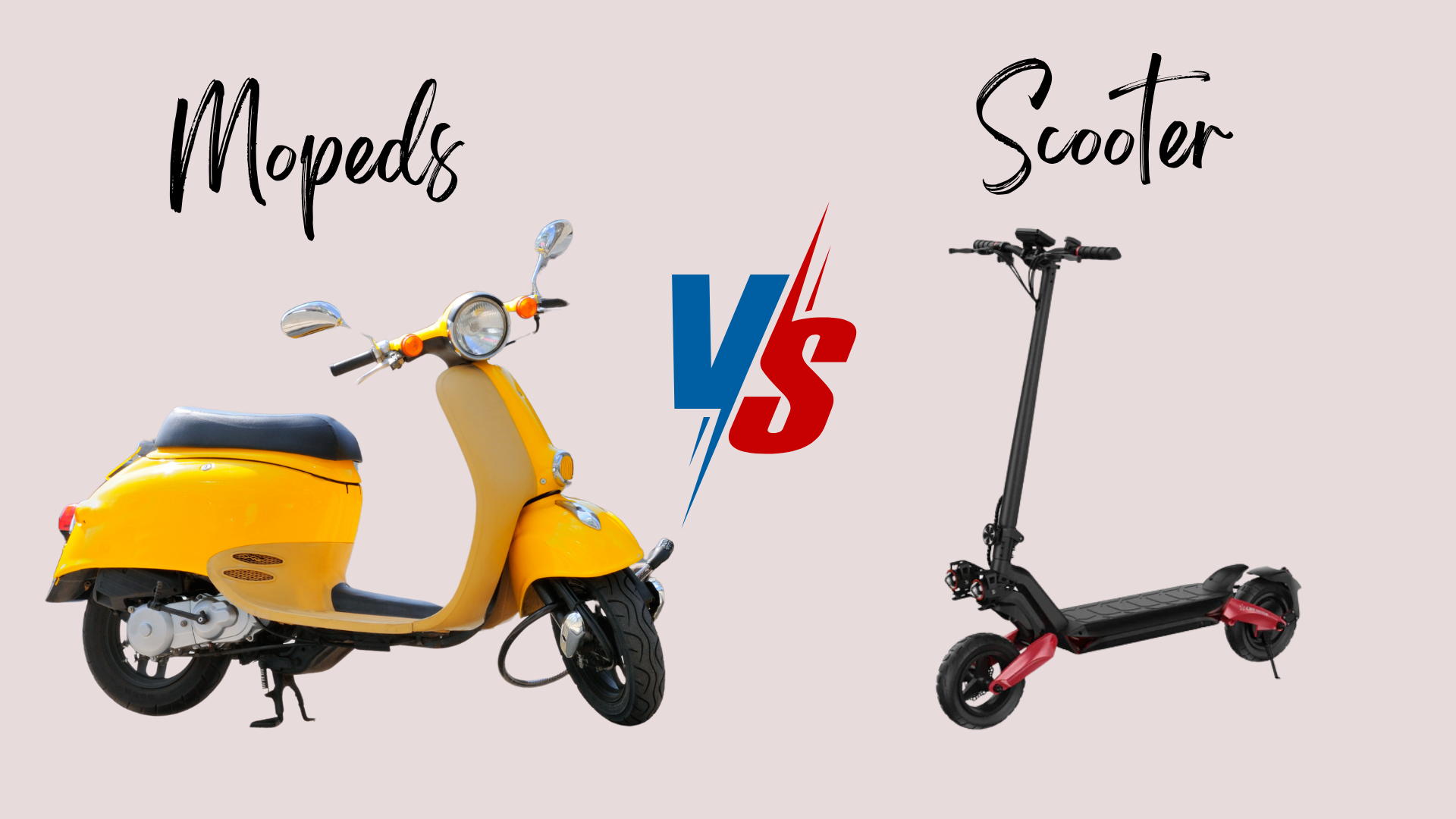 Moped vs Scooter: What’s the Difference?